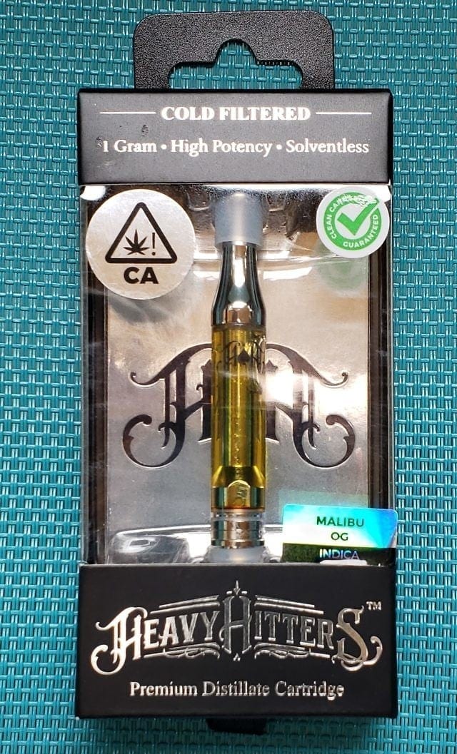 Heavy Hitters Vape Cartridge Review - 2.2 Grams of Awesome!