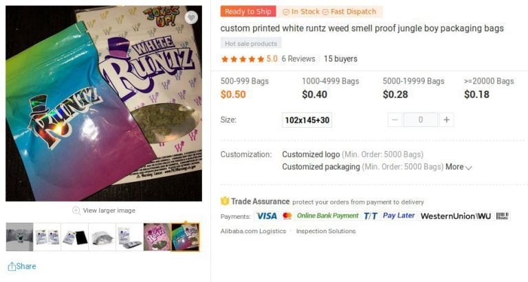 Runtz Is A Fake Vape Cartridge Brand