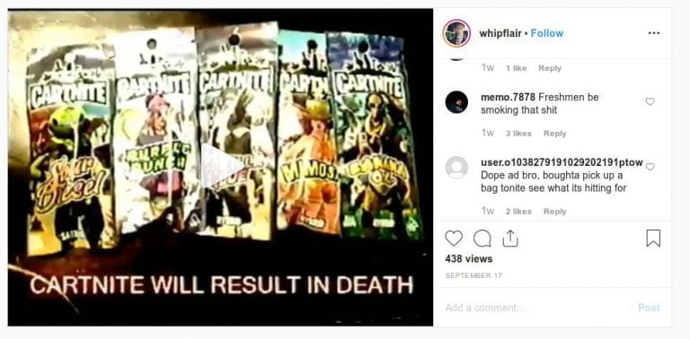 Cartnite Is A Fake Vape Cartridge Brand