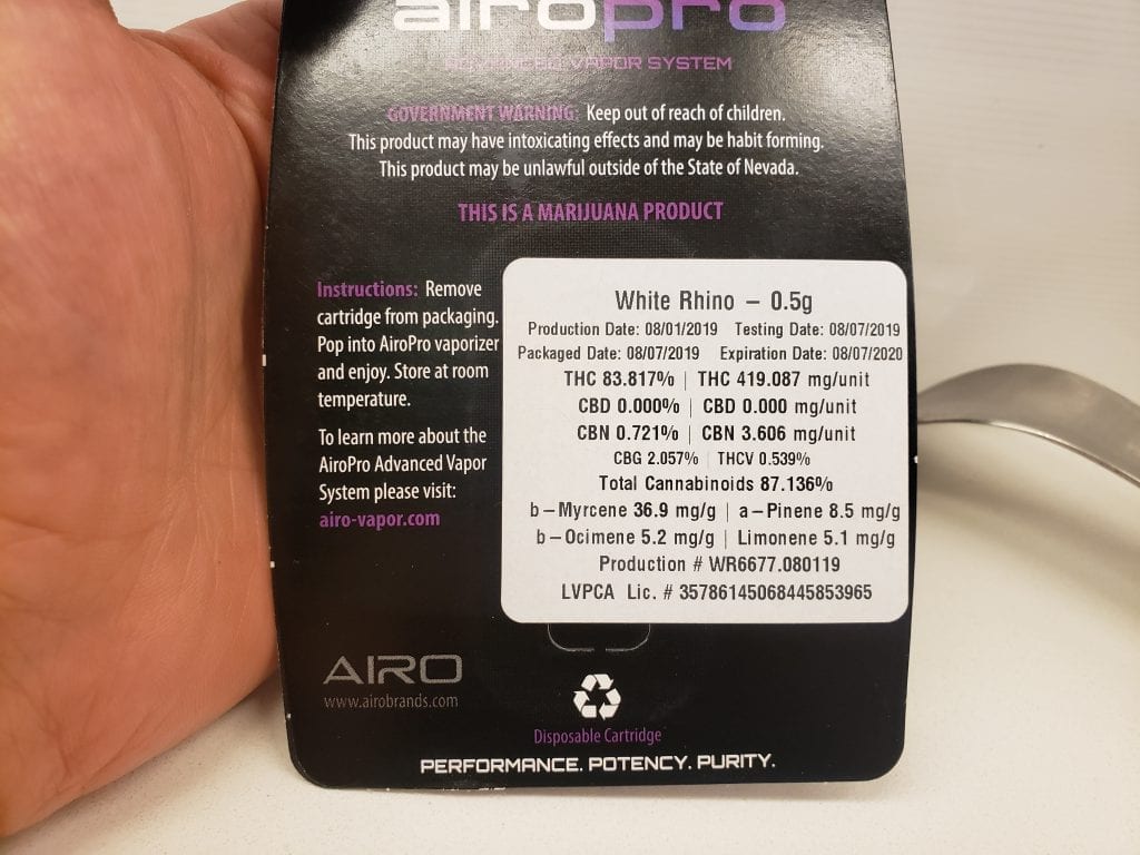 Airo Pro Live Flower Series: Best Tasting Cartridges - DabConnection