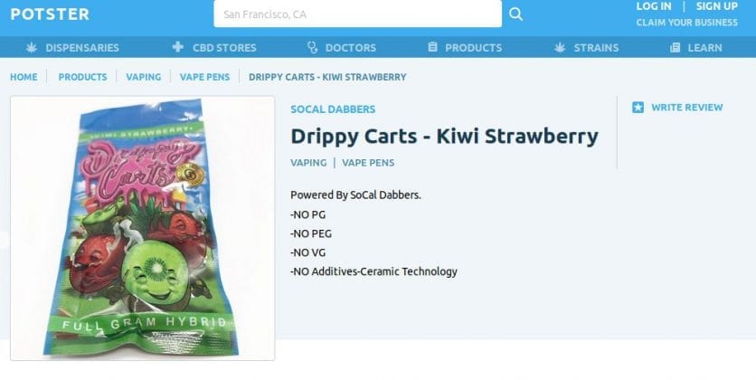 Drippy Carts Are A Black Market Brand Of Mystery Oil