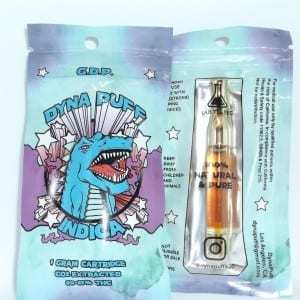 Dyna Puff is an Unregulated THC Cart Brand