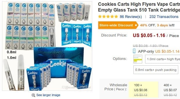 The Top Ten Most Common Fake THC Carts