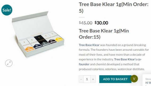 Tree Base Klear - Fakes Exist