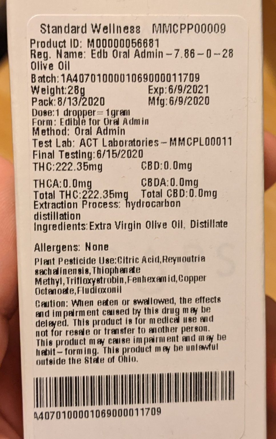 Standard Wellness Olive Oil Review – Great Price