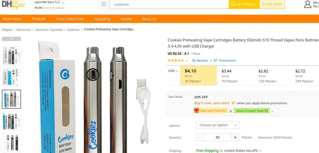 Fake Cookies Vape Batteries : Beware! - DabConnection