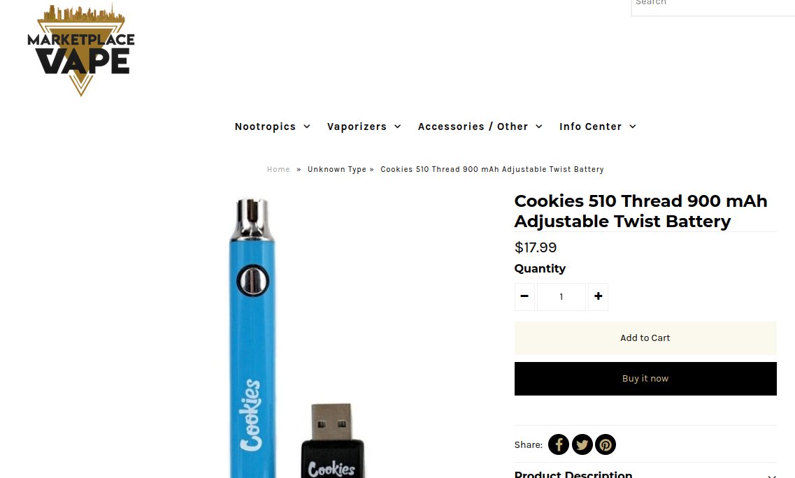 Fake Cookies Vape Batteries : Beware! - DabConnection