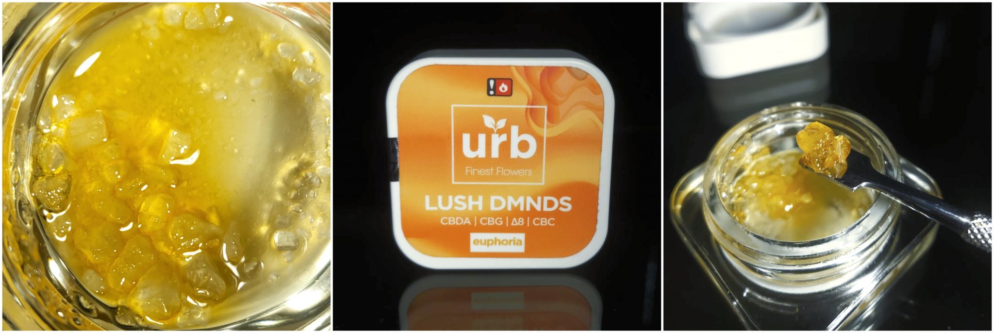 Urb Delta-8 Diamonds Review - Great Consistency But Slightly Harsh