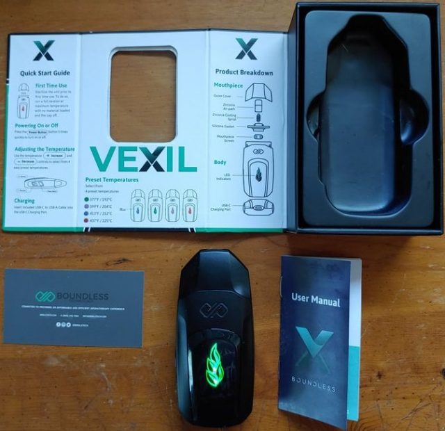 Boundless Vexil Dry Herb Vaporizer : Close to Perfection!