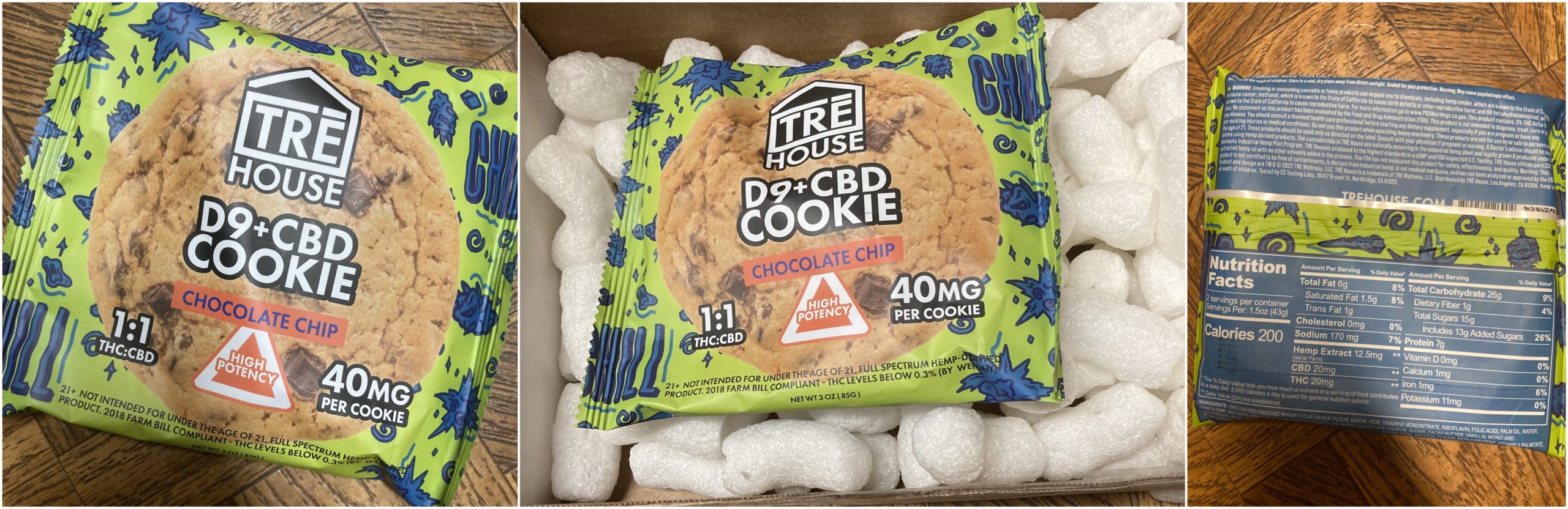 TRE House Delta-9 Cookies Review - Perfect Score!