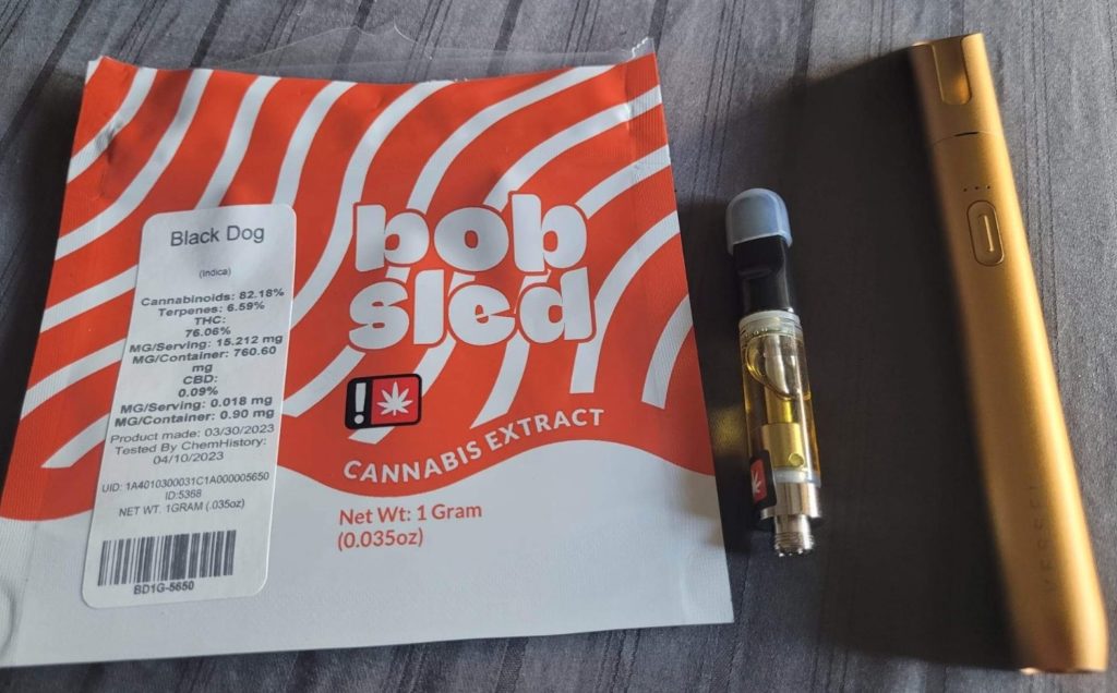Bobsled Extracts Cart Review - Good Mental and Physical Relief