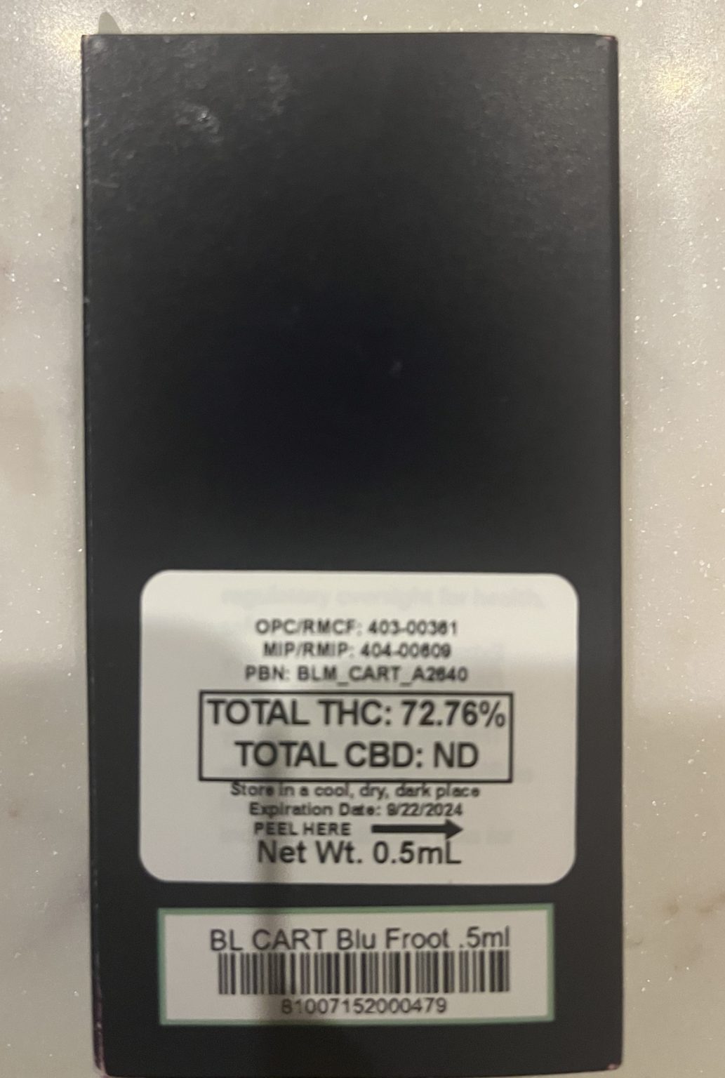 Green Dot Labs Live Resin Cart Review - Good and Smooth High