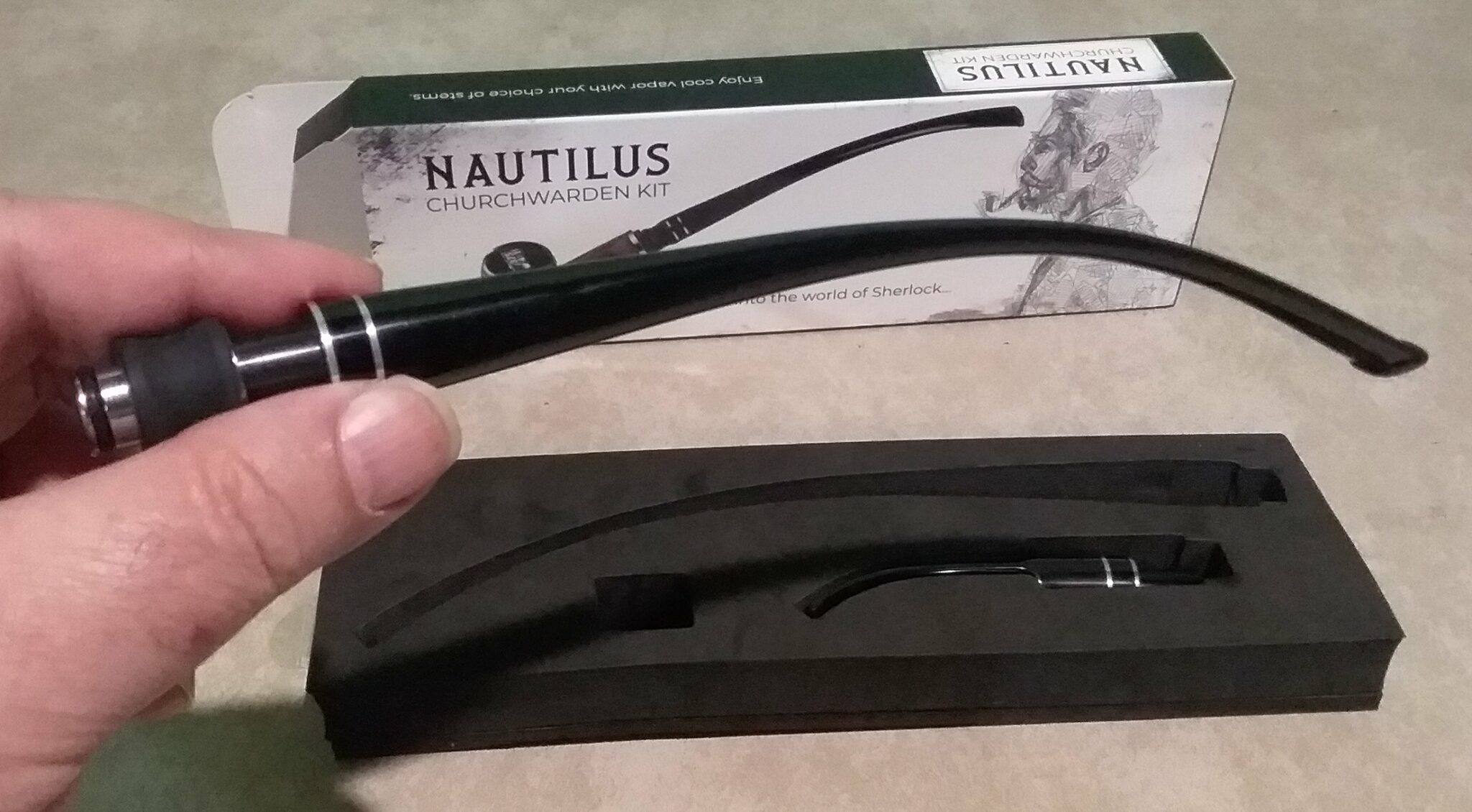 Cipher Nautilus Dry Herb Vape Pipe Kit | Great Vape, Looks Cool