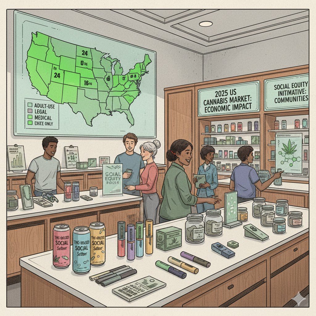 The Great American Green Rush: Cannabis in 2025